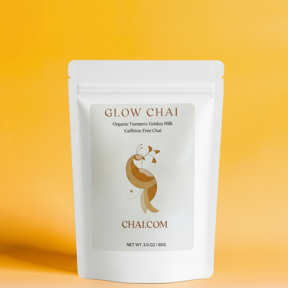 Glow Chai | Calming Turmeric Spice Blend for Golden Milk | CHAI.COM