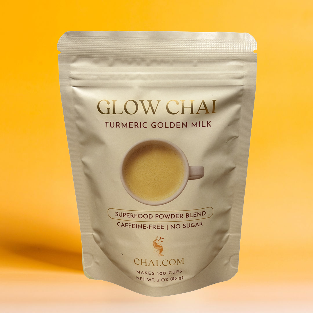 Glow Chai | Calming Turmeric Spice Blend for Golden Milk | CHAI.COM