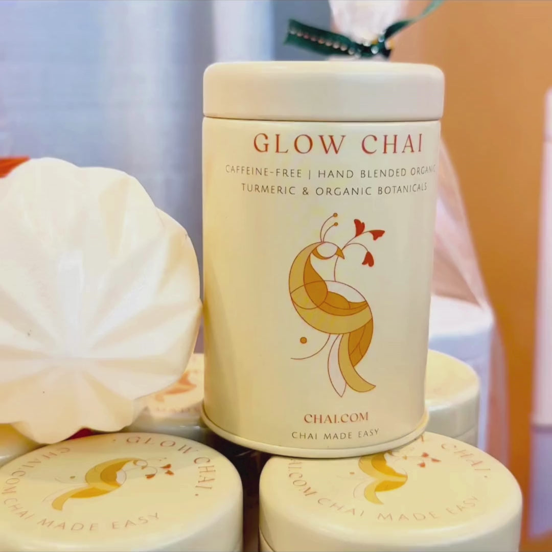 Glow Chai | Calming Turmeric Spice Blend for Golden Milk | CHAI.COM